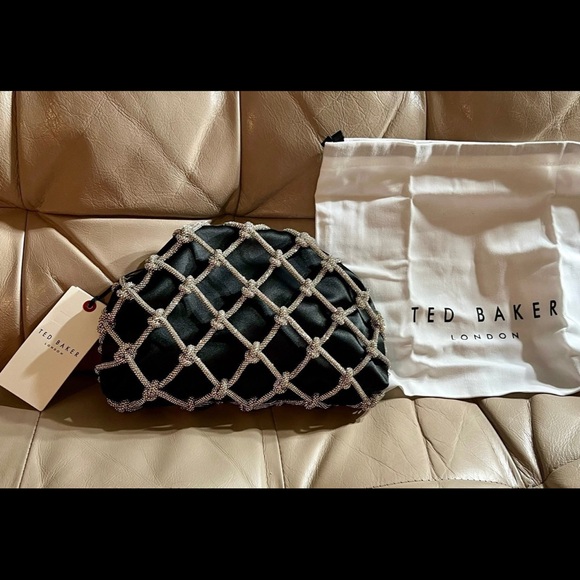 Ted Baker | Bags | Ted Baker London Kylar Crystal Clutch With Dust Bag | Poshmark